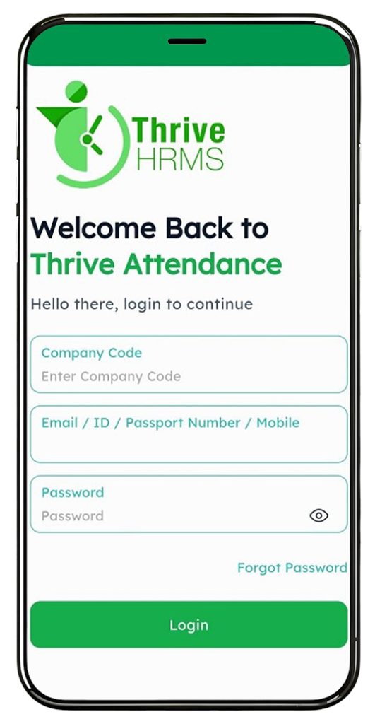 Mobile App Integration - Thrive HRMS