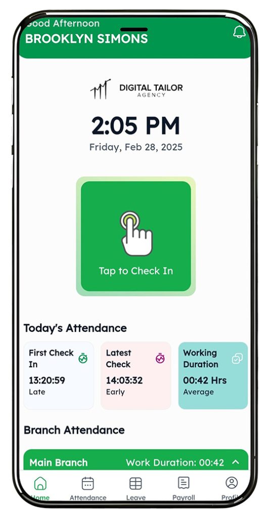 Mobile App Integration - Thrive HRMS